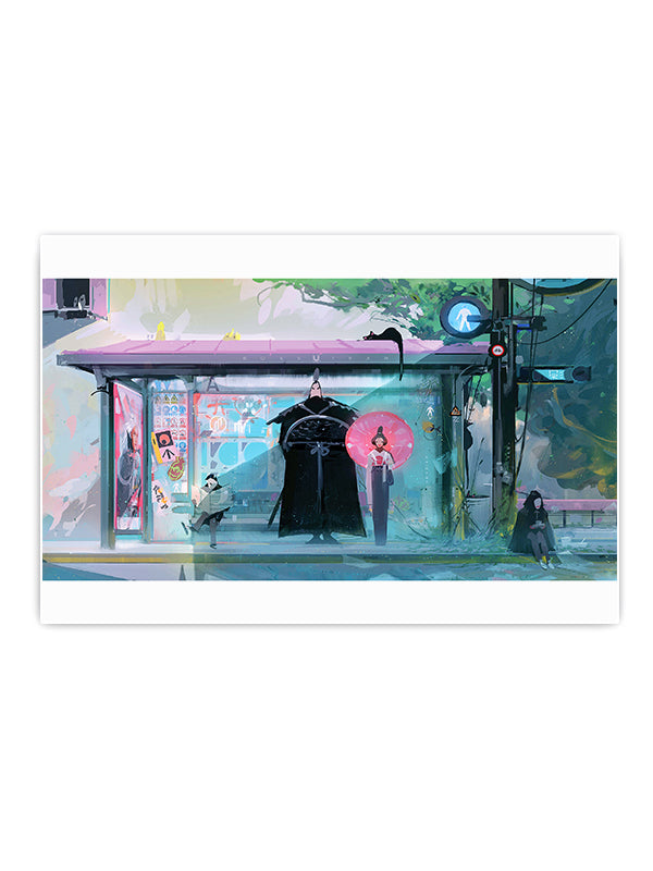 Bus Stop – ROSSDRAWS